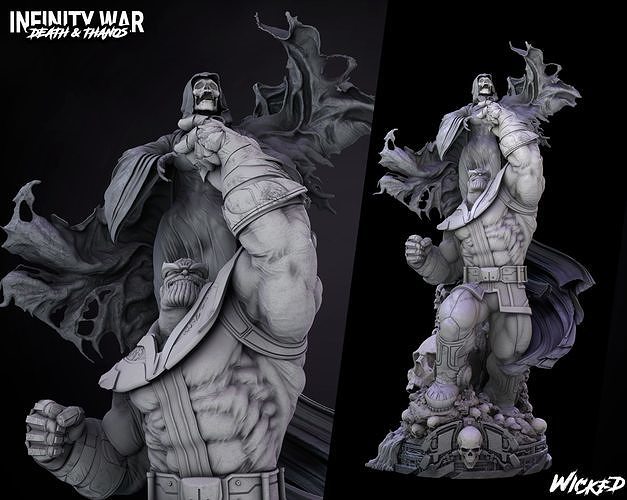 Lady Death And Thanos