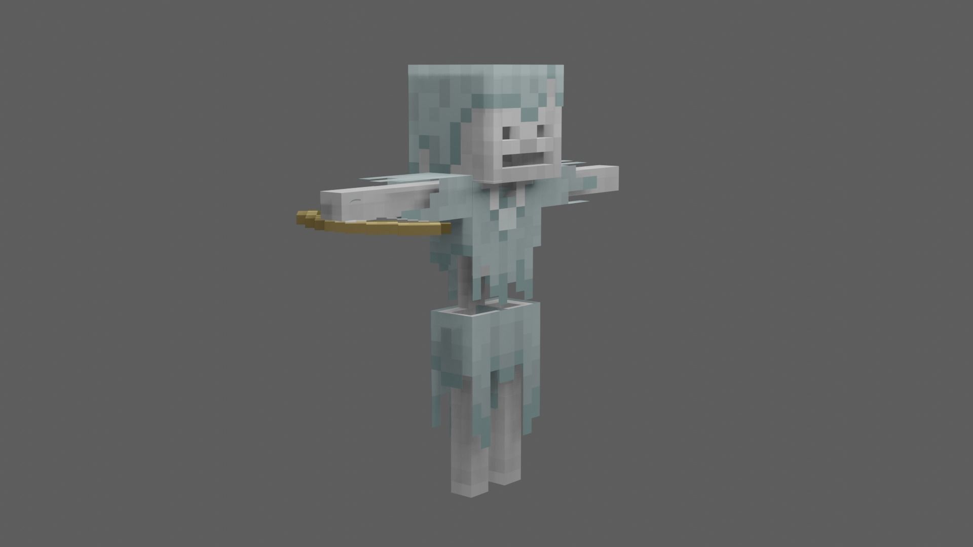 3D model Minecraft Stray VR / AR / low-poly | CGTrader