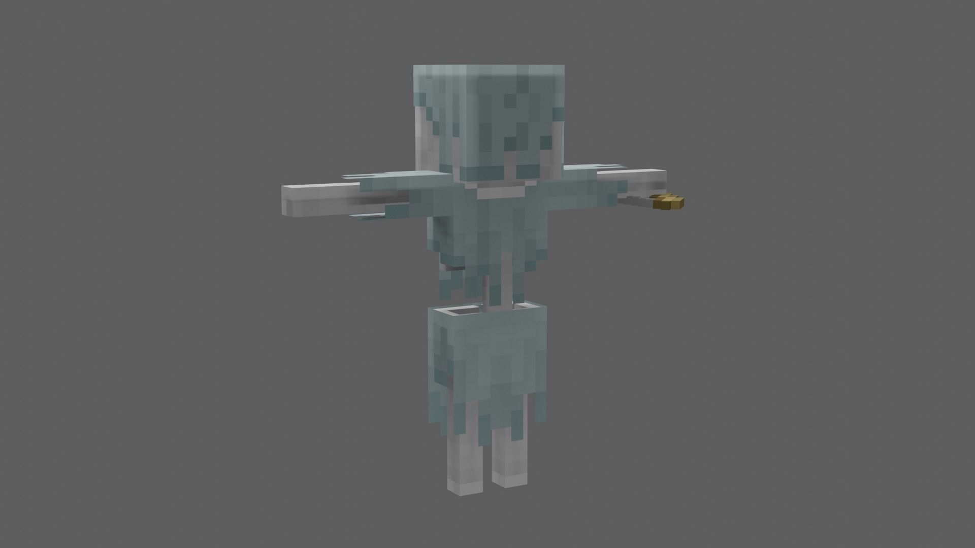 3D model Minecraft Stray VR / AR / low-poly | CGTrader