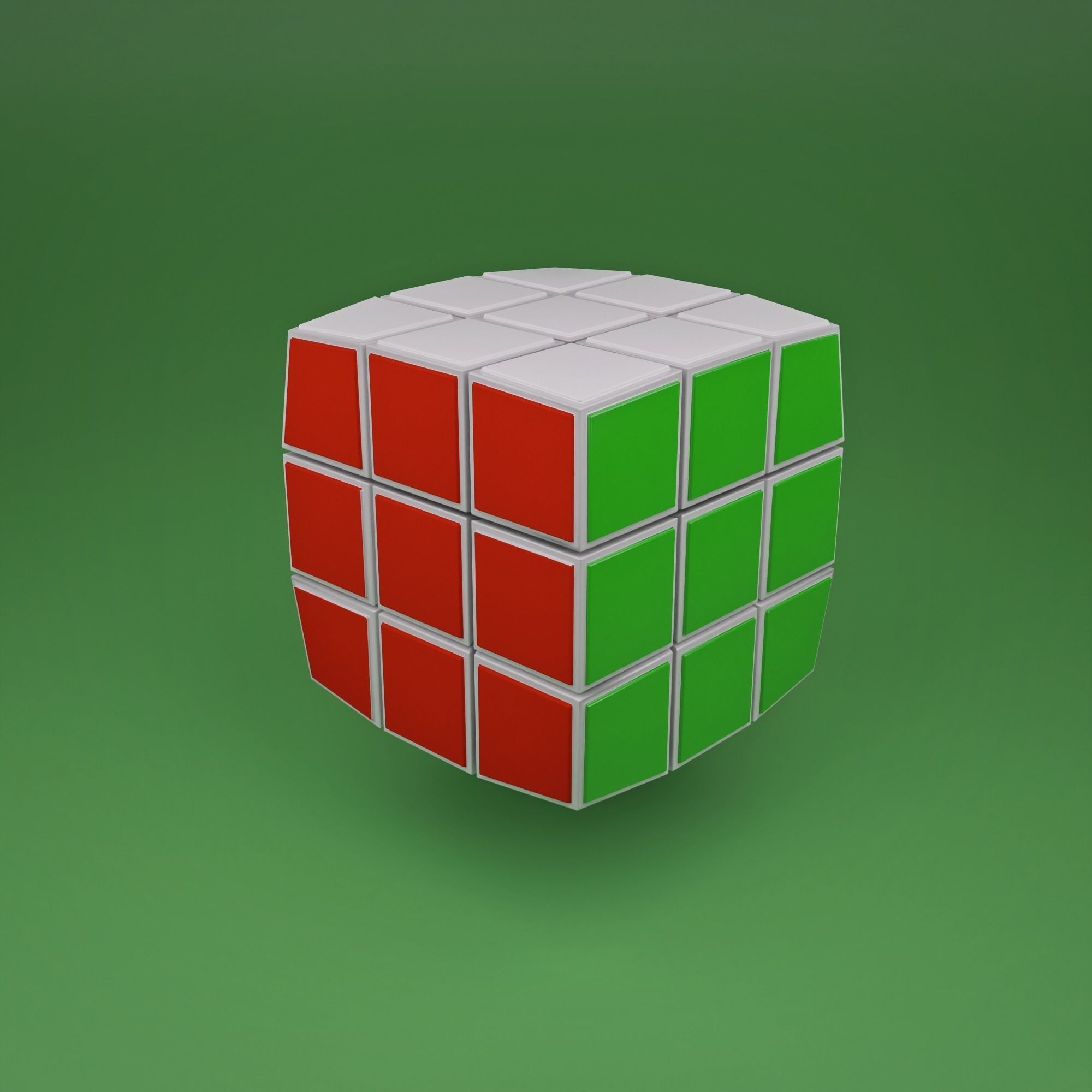 rubiks cube free 3D model | CGTrader
