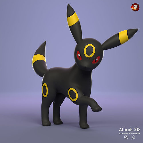 3d Umbreon Pokemon