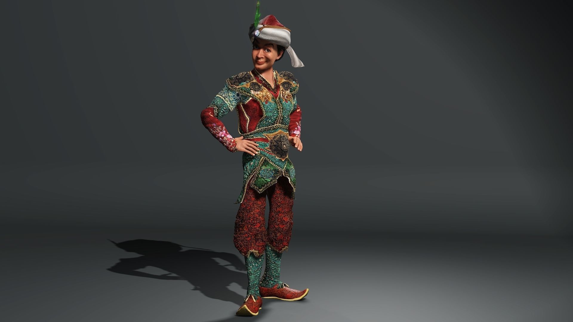 Prince High quality character full Rigged and Animated 3D model ...