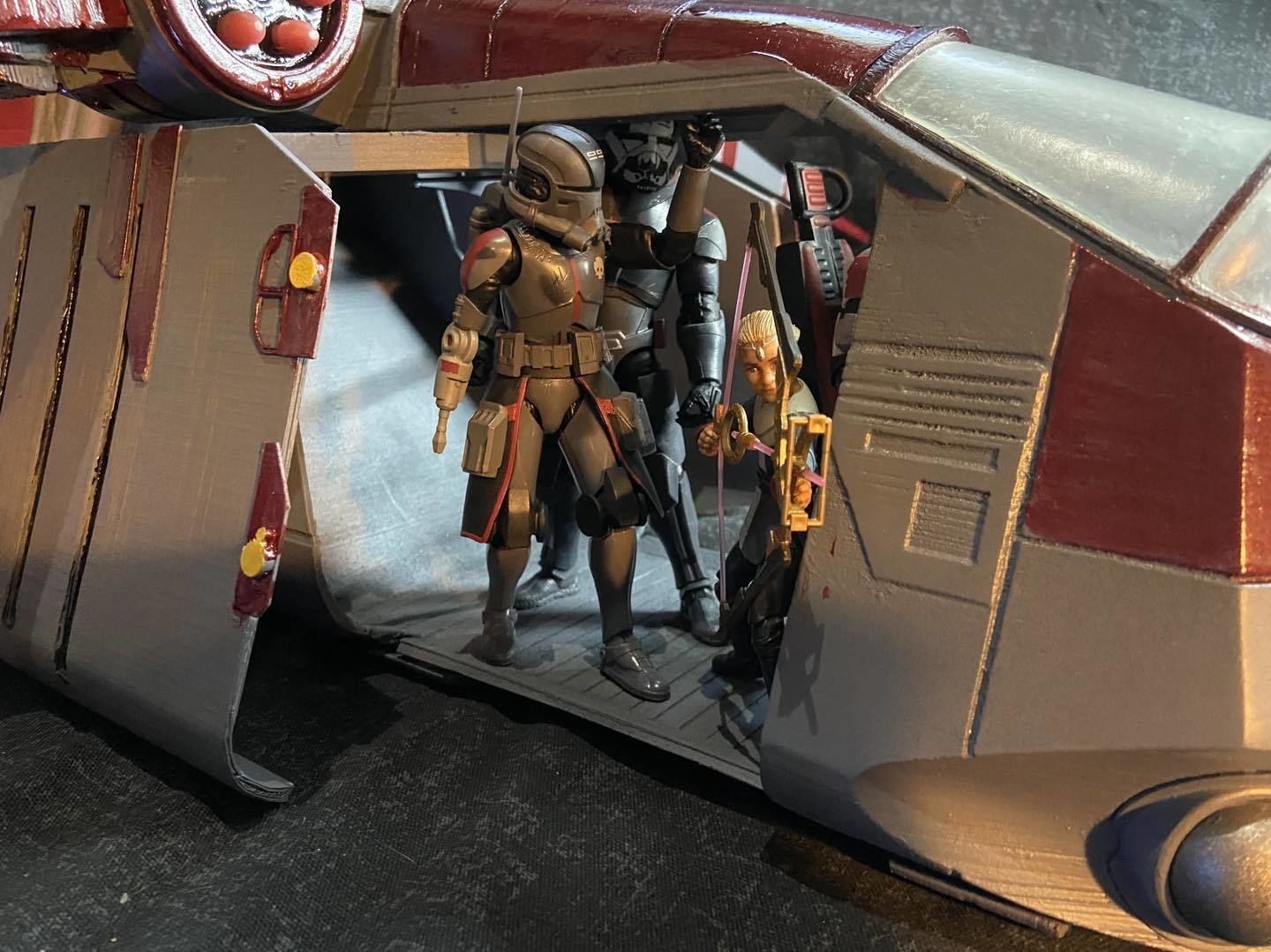 Mini Rig LAAT Original Concept Clone Attack Transport CAT 3D model 3D ...