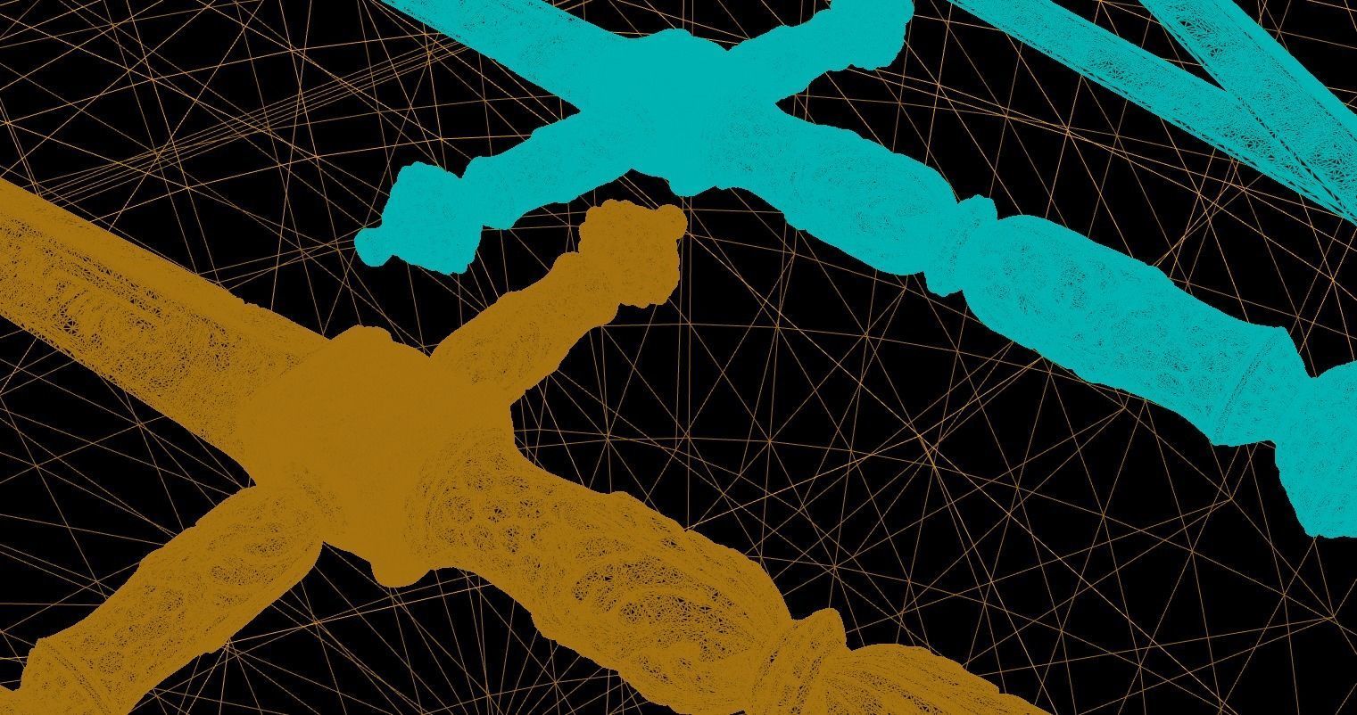 Ornate Long Sword Nanite 3D model | CGTrader