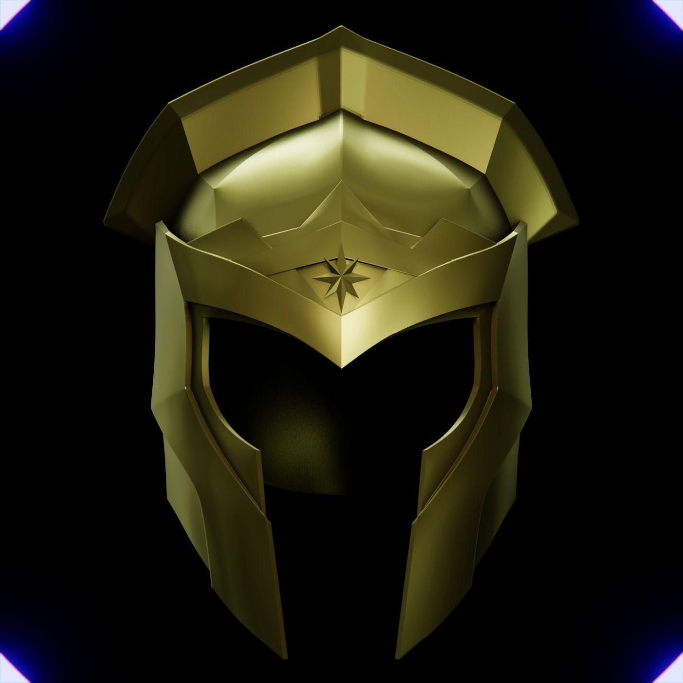 WONDER WOMAN SOLDIER HELMET V1 3D model 3D printable | CGTrader