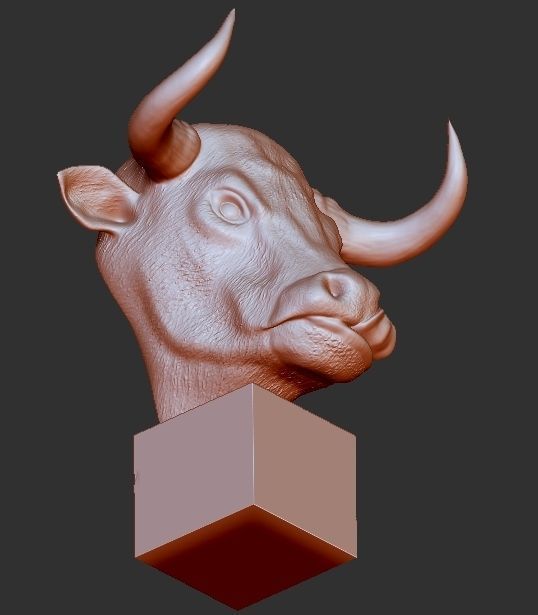 Cow 3D print model 3D model 3D printable | CGTrader
