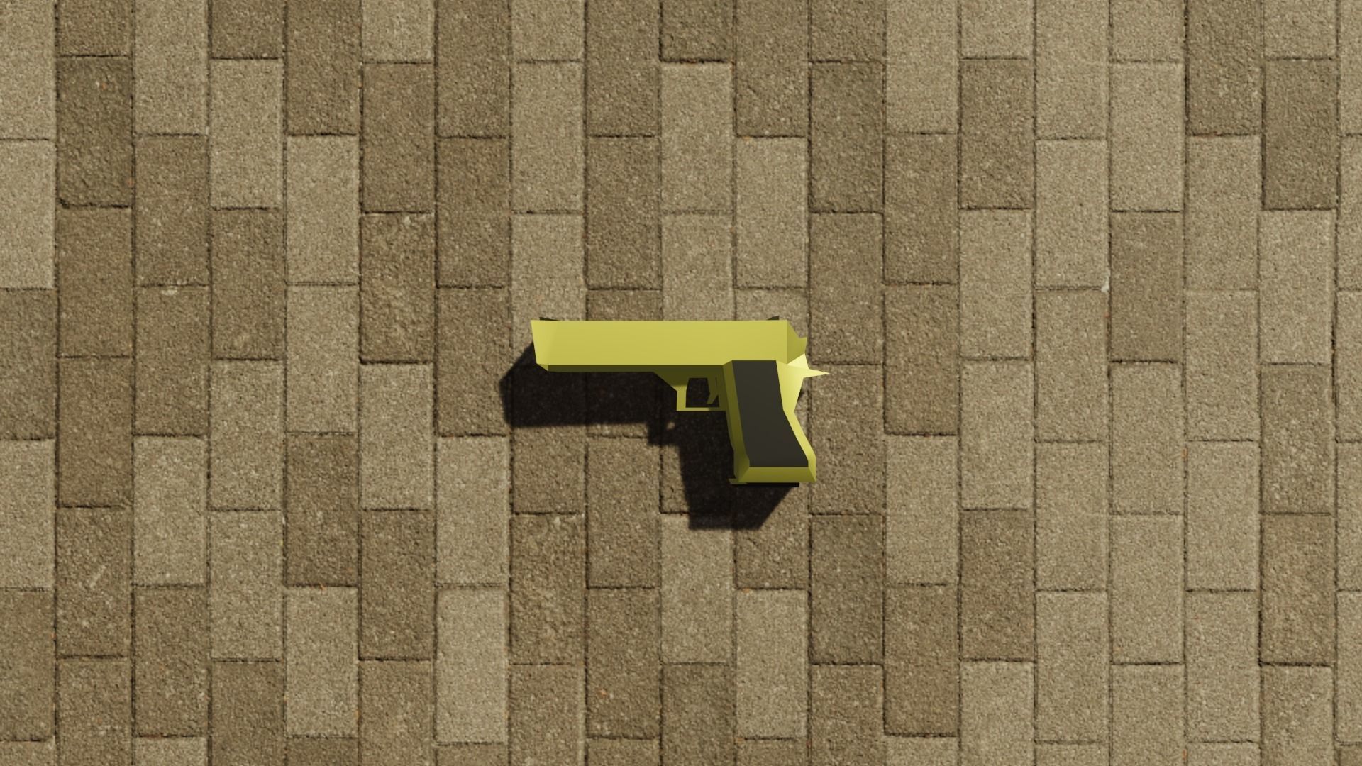 3D model Simple Desert Eagle Gun VR / AR / low-poly | CGTrader