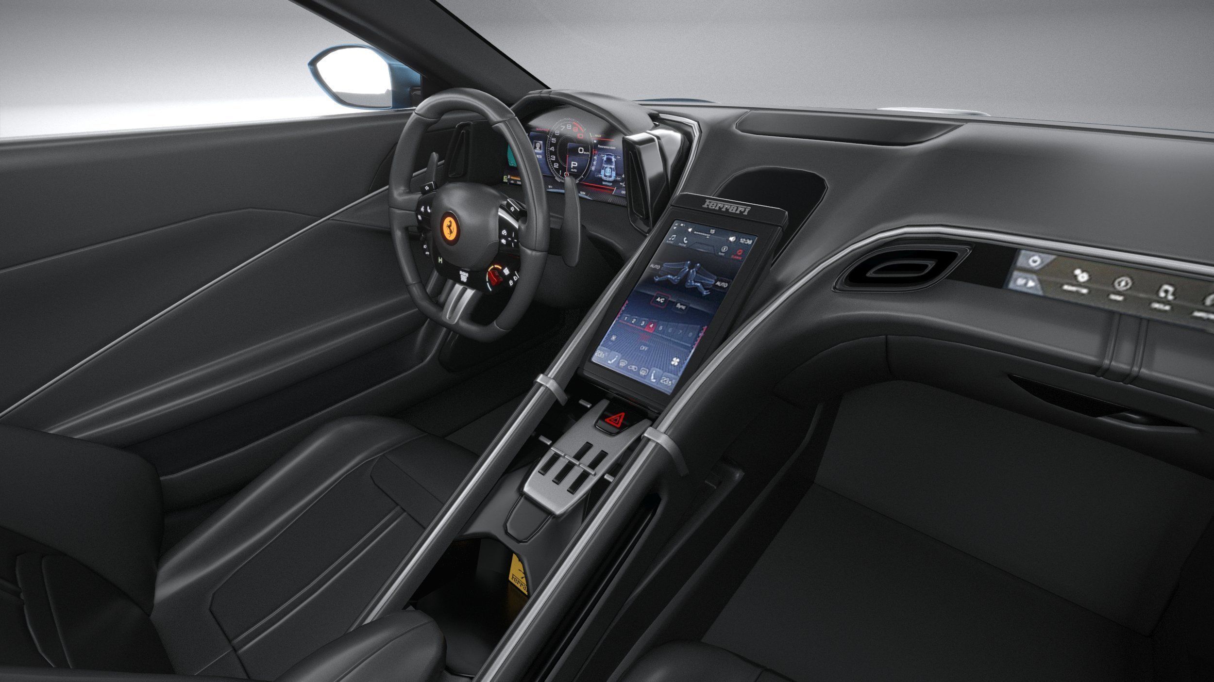 Ferrari Roma Spider 2024 3D model | CGTrader