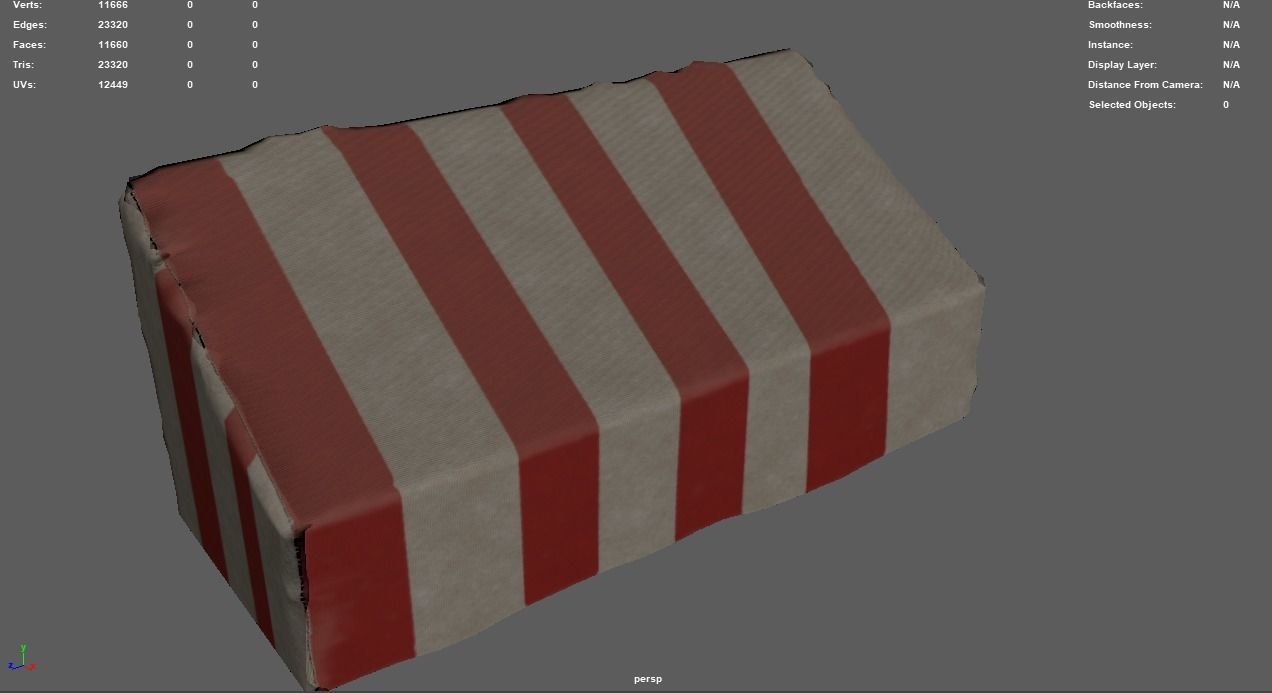 Store Canopy free 3D model | CGTrader