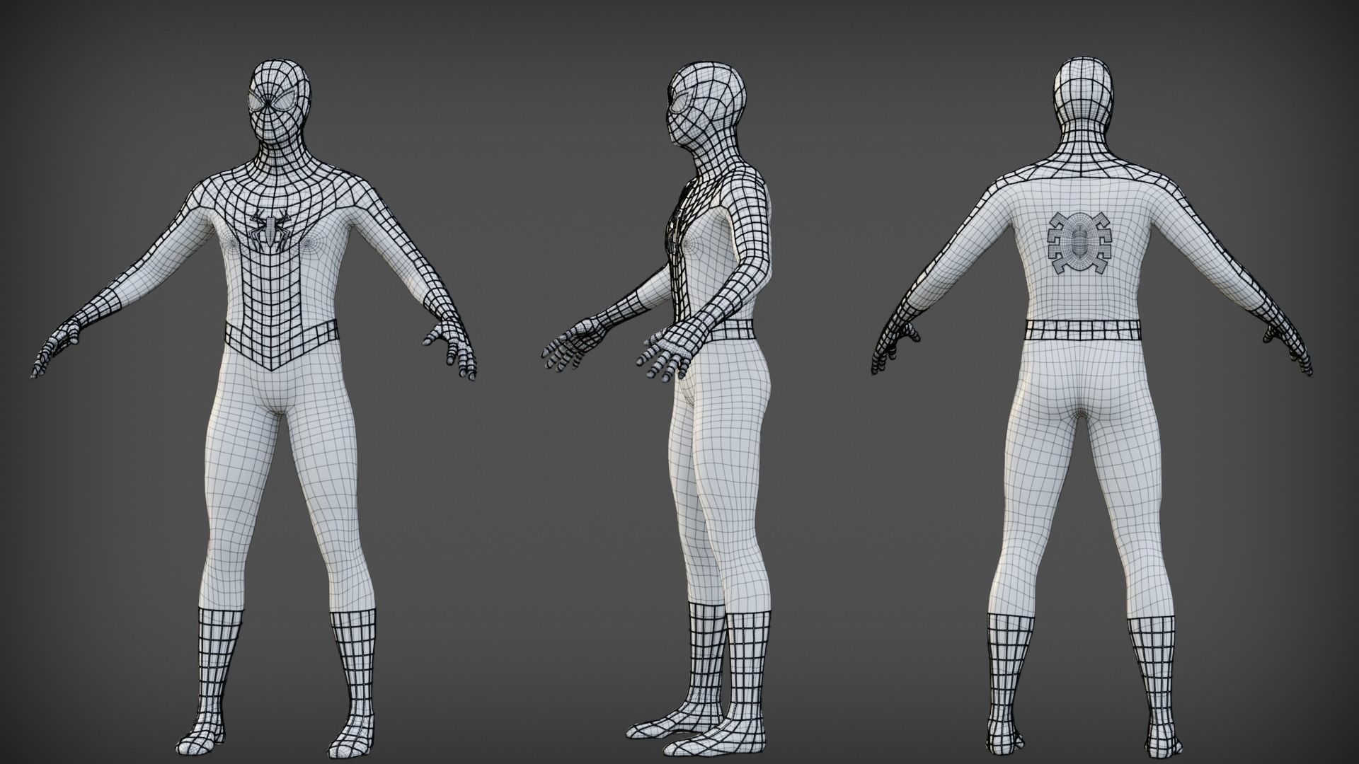 Spider-Man 3D Model 3D model rigged | CGTrader
