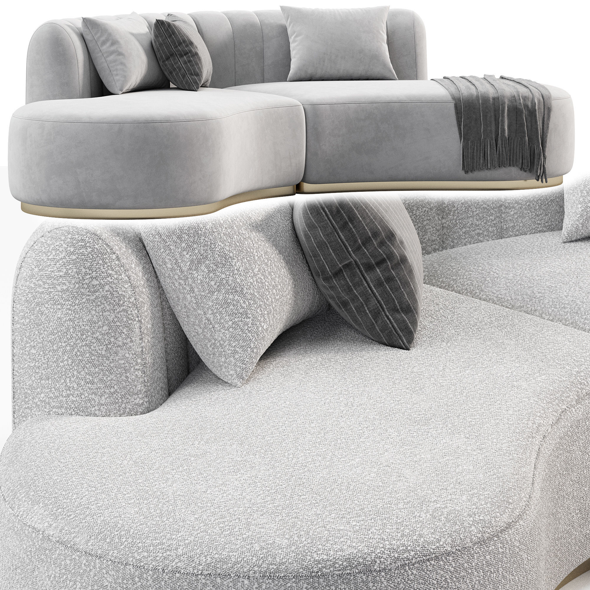 Sherman sofa 3D model | CGTrader