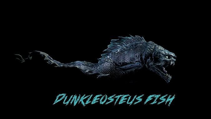3D model DUNKLEOSTEUS FISH VR / AR / low-poly | CGTrader
