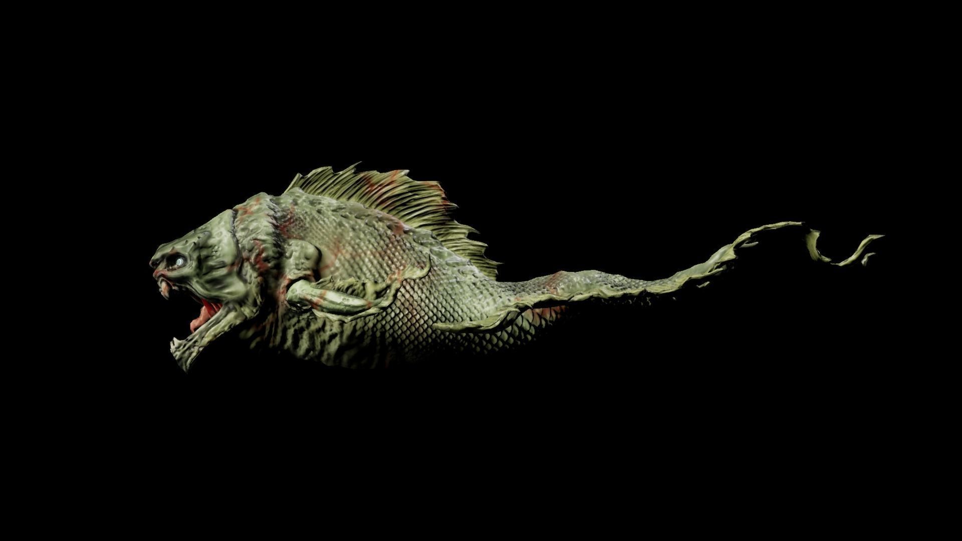 3D model DUNKLEOSTEUS FISH VR / AR / low-poly | CGTrader