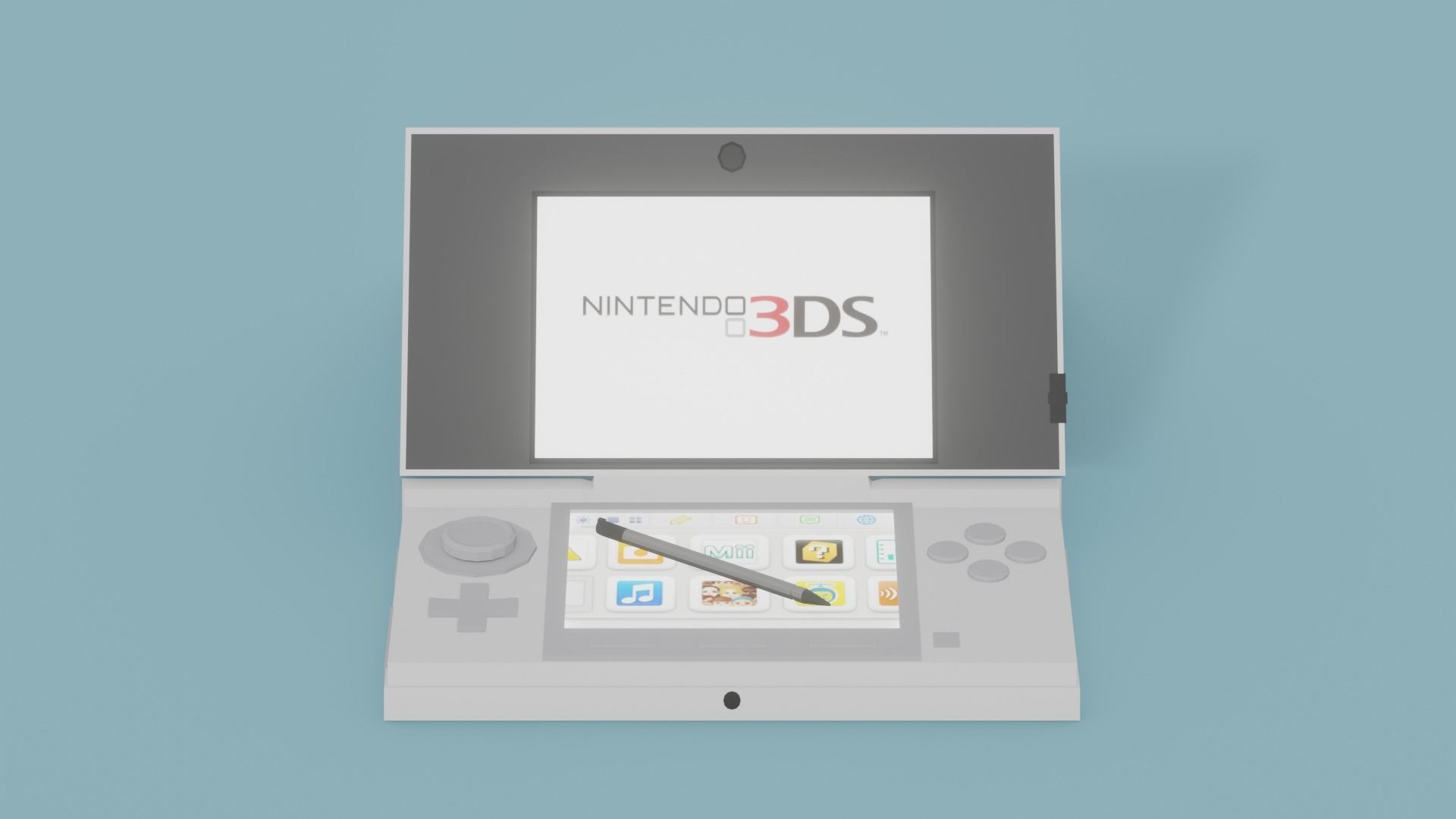 3D model Low Poly Nintendo 3DS Pack VR / AR / low-poly | CGTrader
