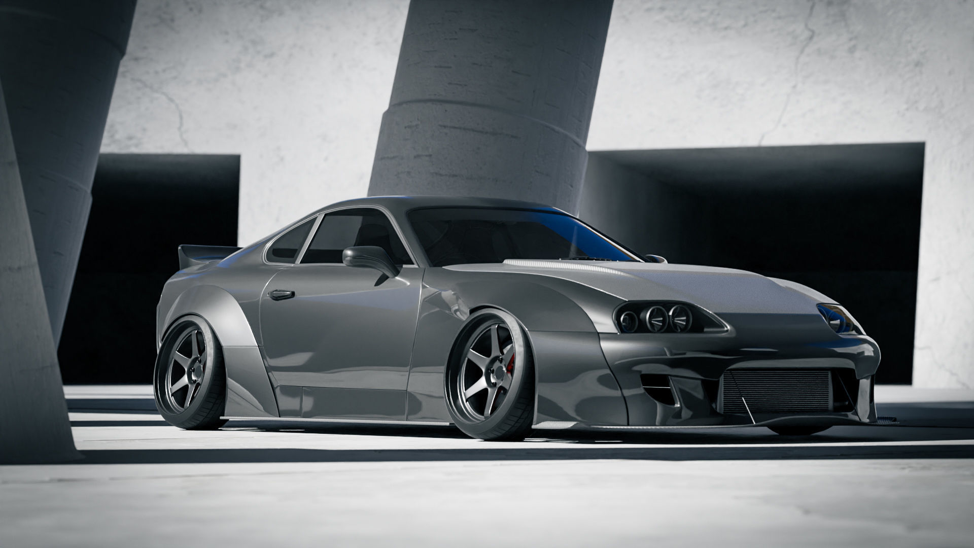Toyota Supra MK4 Rocket Bunny 3D model | CGTrader