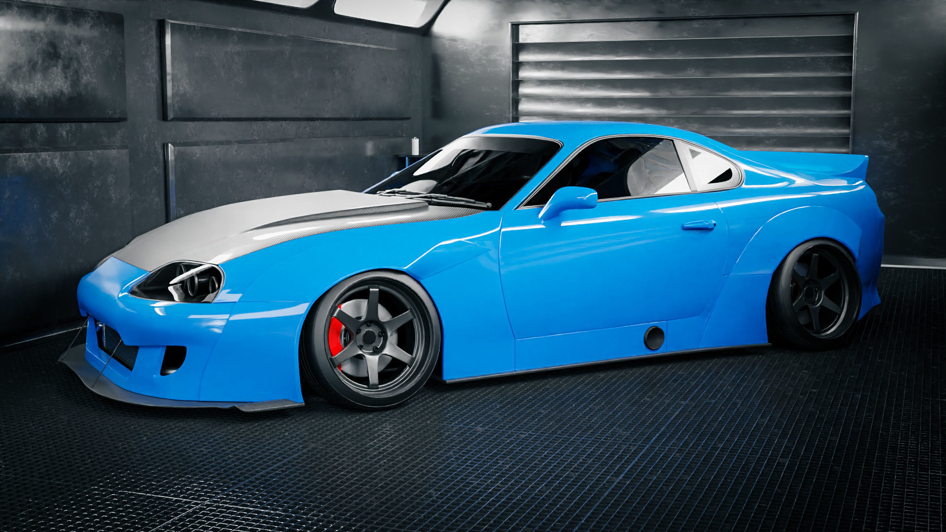 Toyota Supra MK4 Rocket Bunny 3D model | CGTrader