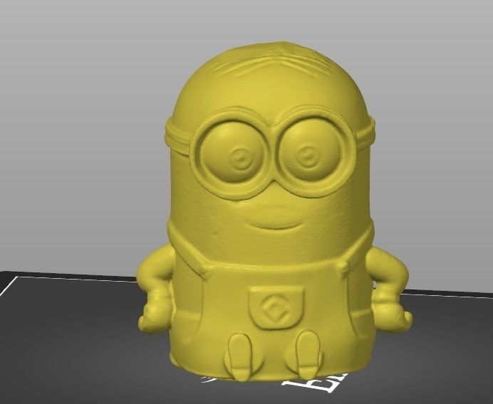 minion sitting 3D model 3D printable | CGTrader