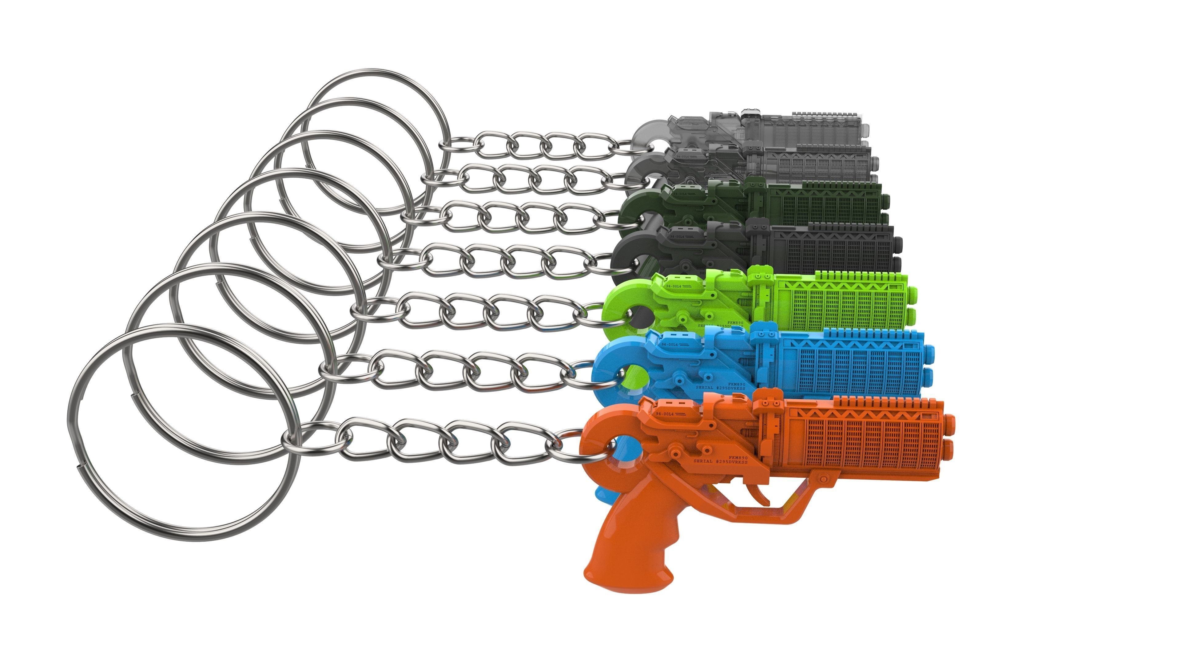 Keychain - Agent K Blaster - Blade Runner - Printable - STL 3D model 3D ...