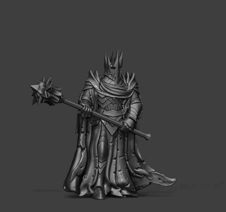 Evil Lord - 38 mm 3D model 3D printable | CGTrader