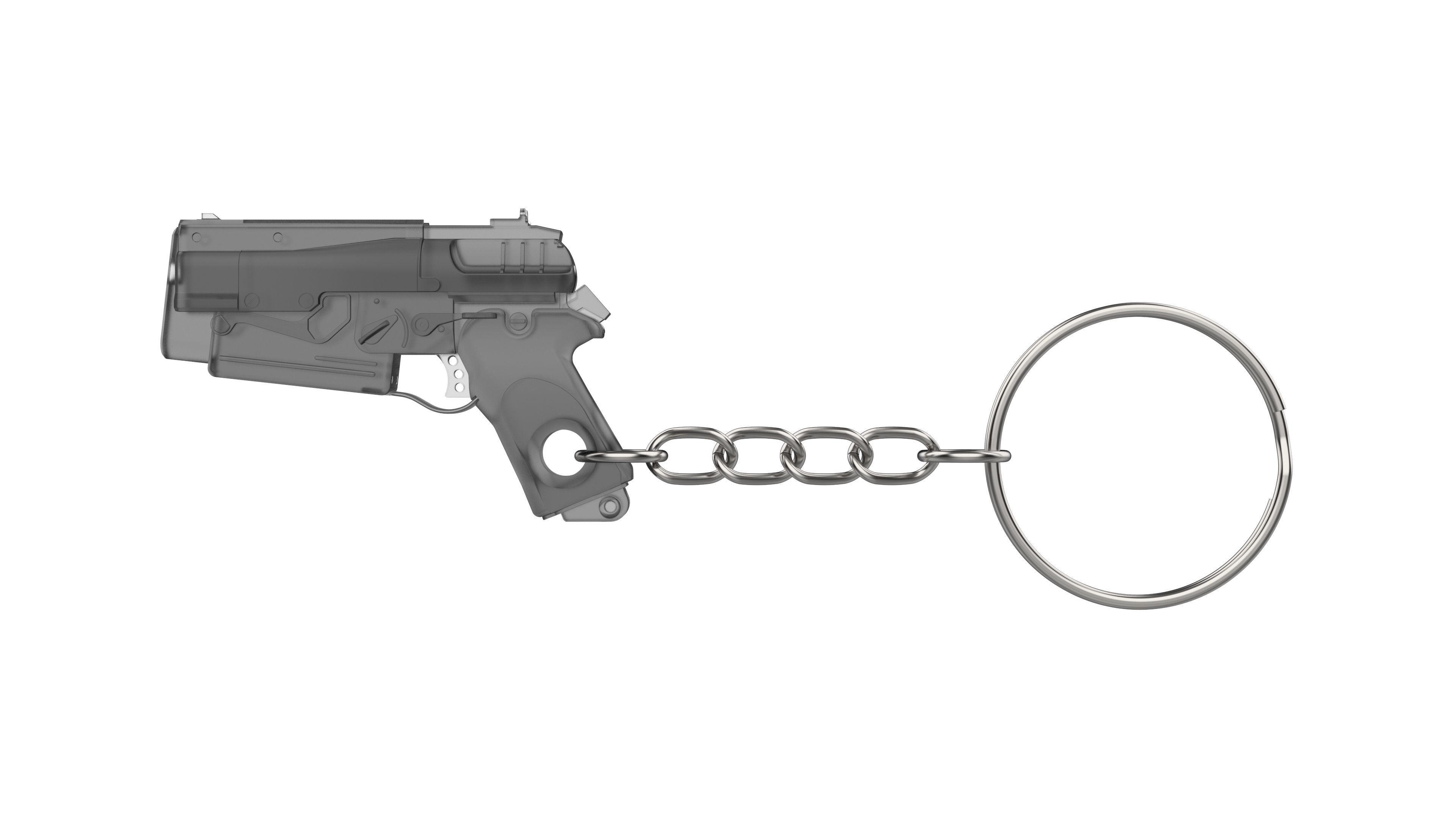 Keychain - 10mm Pistol - Fallout 4 - Printable - STL 3D model 3D ...