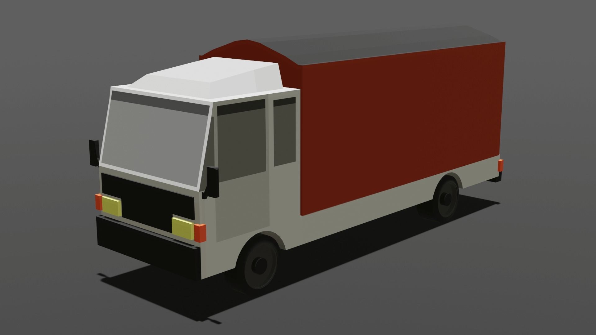 3D model Low-Poly Trucks Pack VR / AR / low-poly | CGTrader