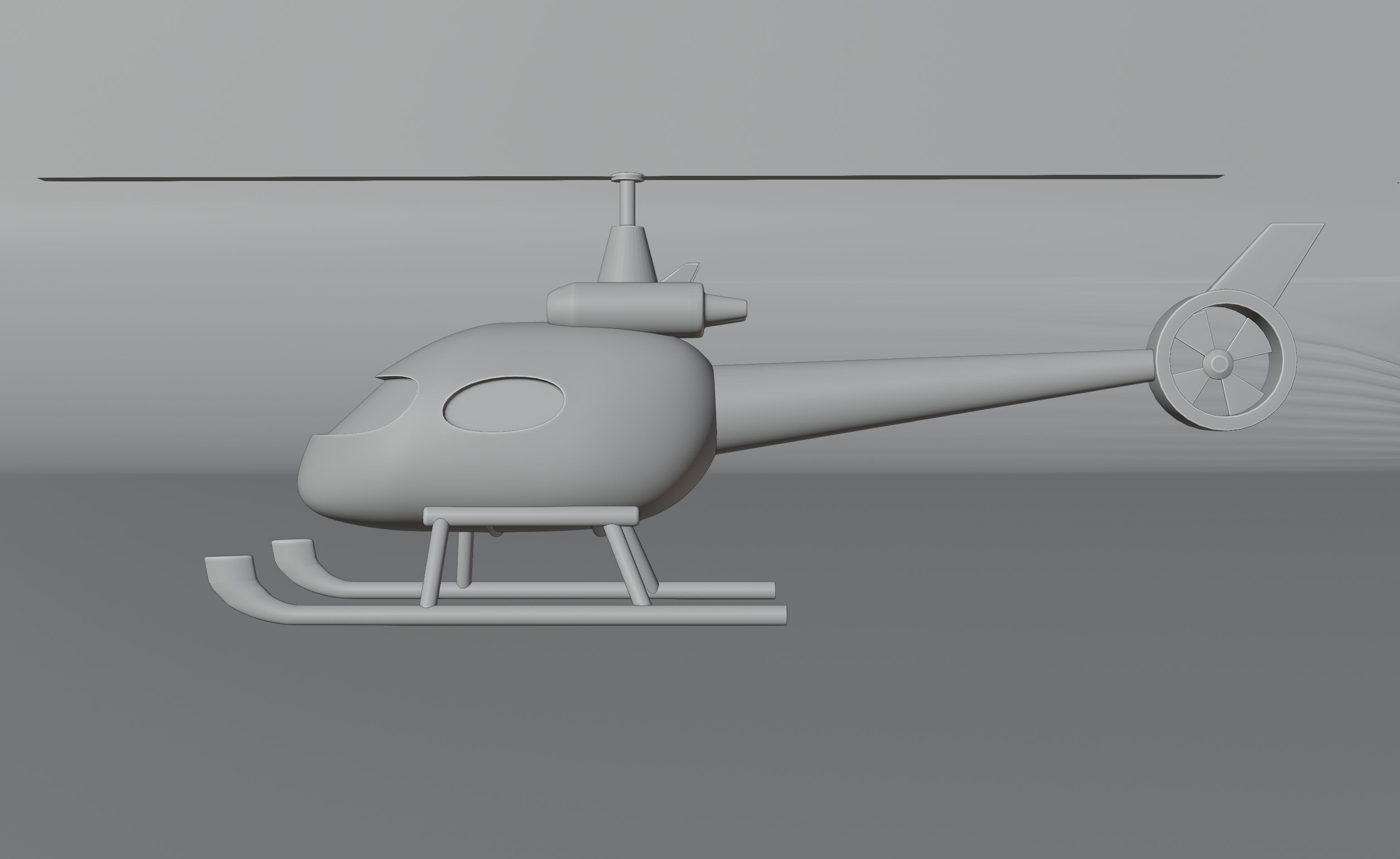 low poly helicopter free VR / AR / low-poly 3D model rigged | CGTrader