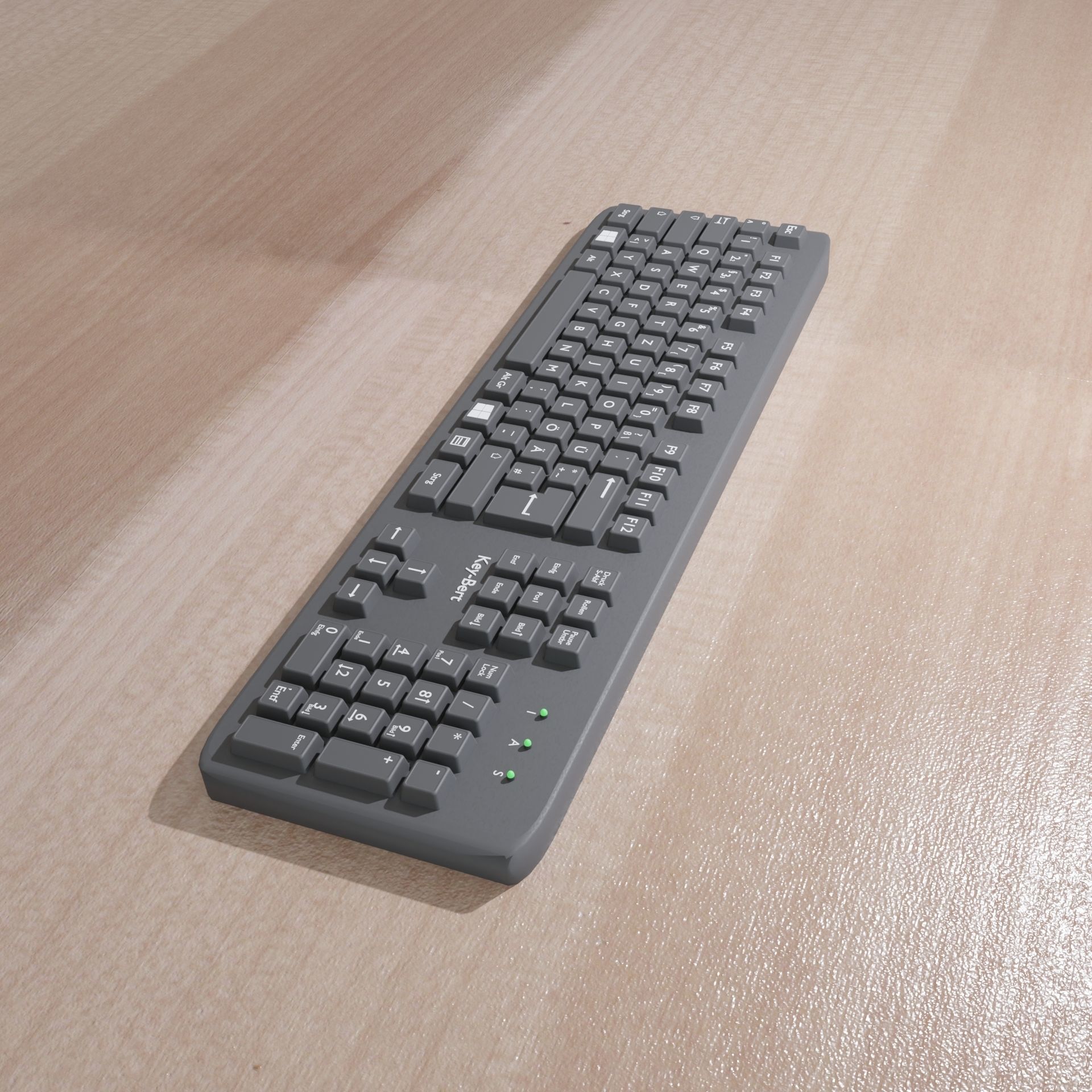 3D model Keyboard - 3D Model VR / AR / low-poly | CGTrader