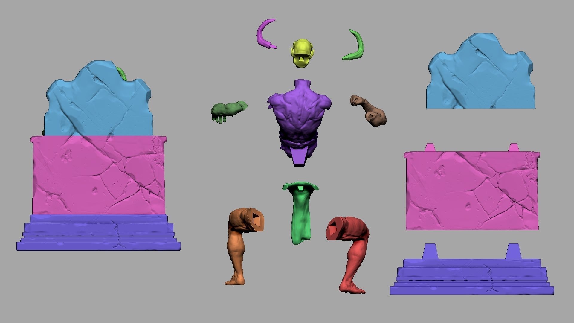 Devil 3D model 3D printable | CGTrader