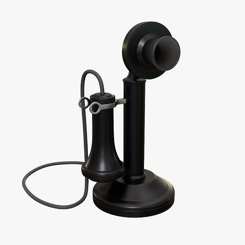Old Antique Telephone 3D model | CGTrader
