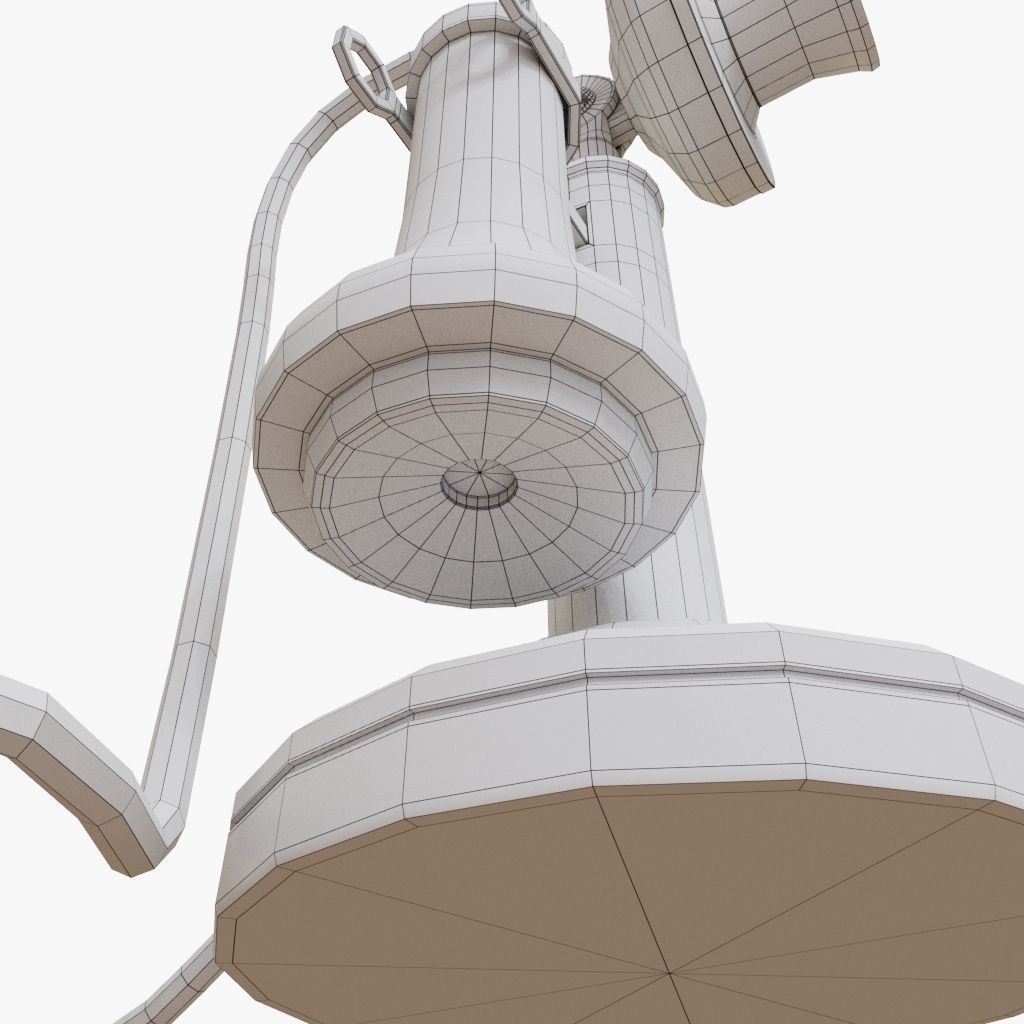 Old Antique Telephone 3D model | CGTrader