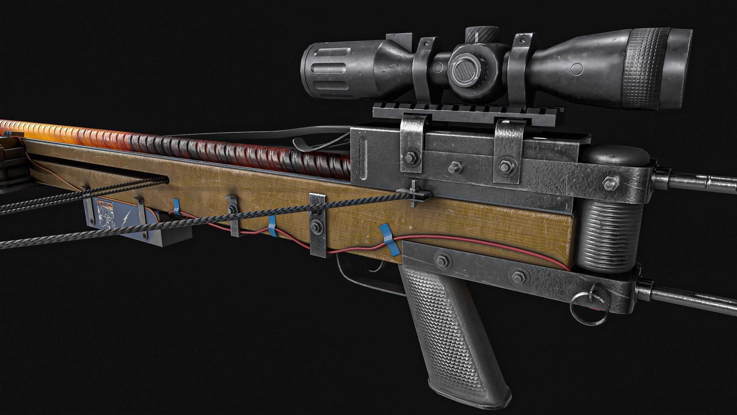 3D model Rebar Crossbow VR / AR / low-poly | CGTrader