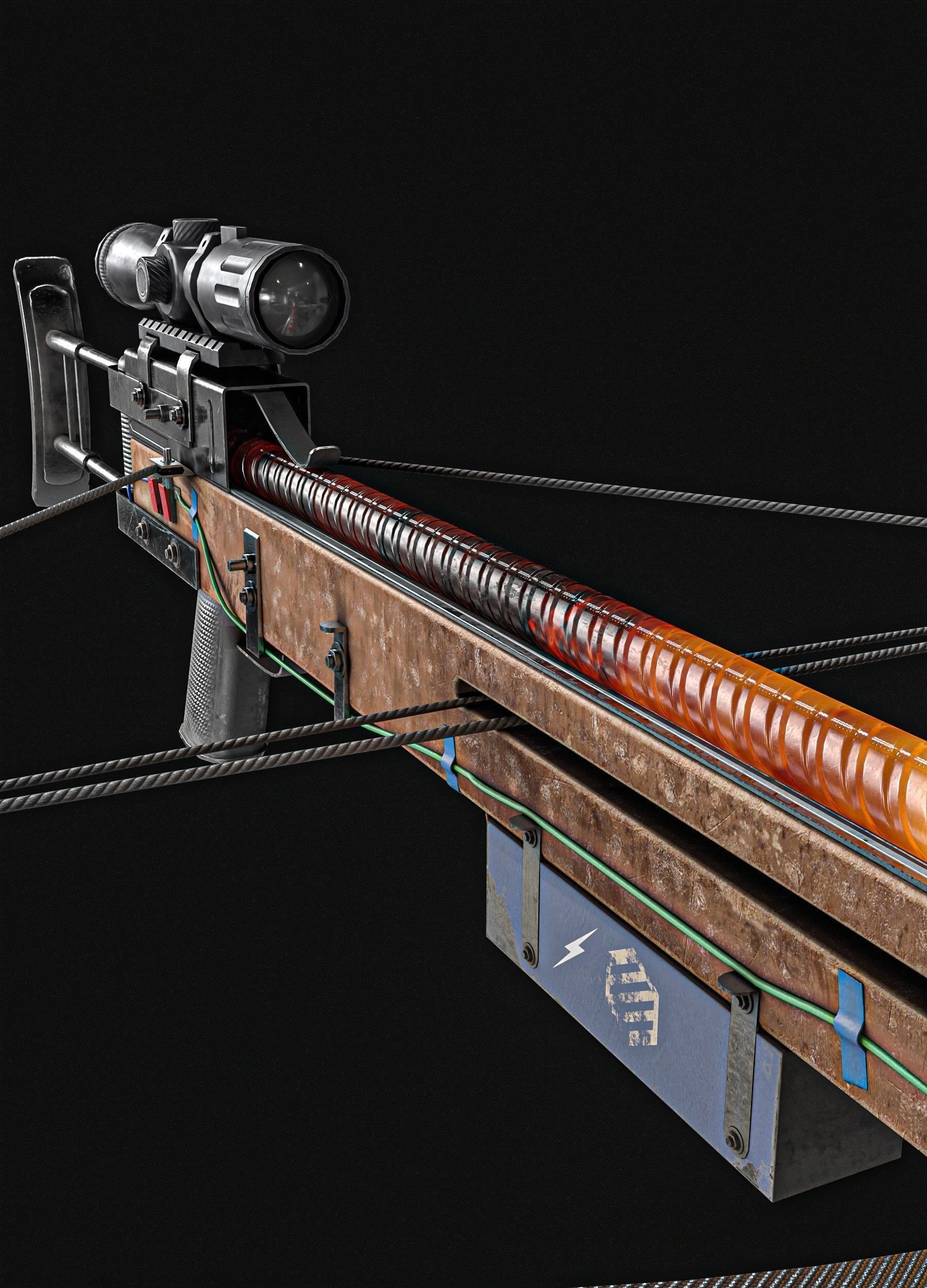 3D model Rebar Crossbow VR / AR / low-poly | CGTrader
