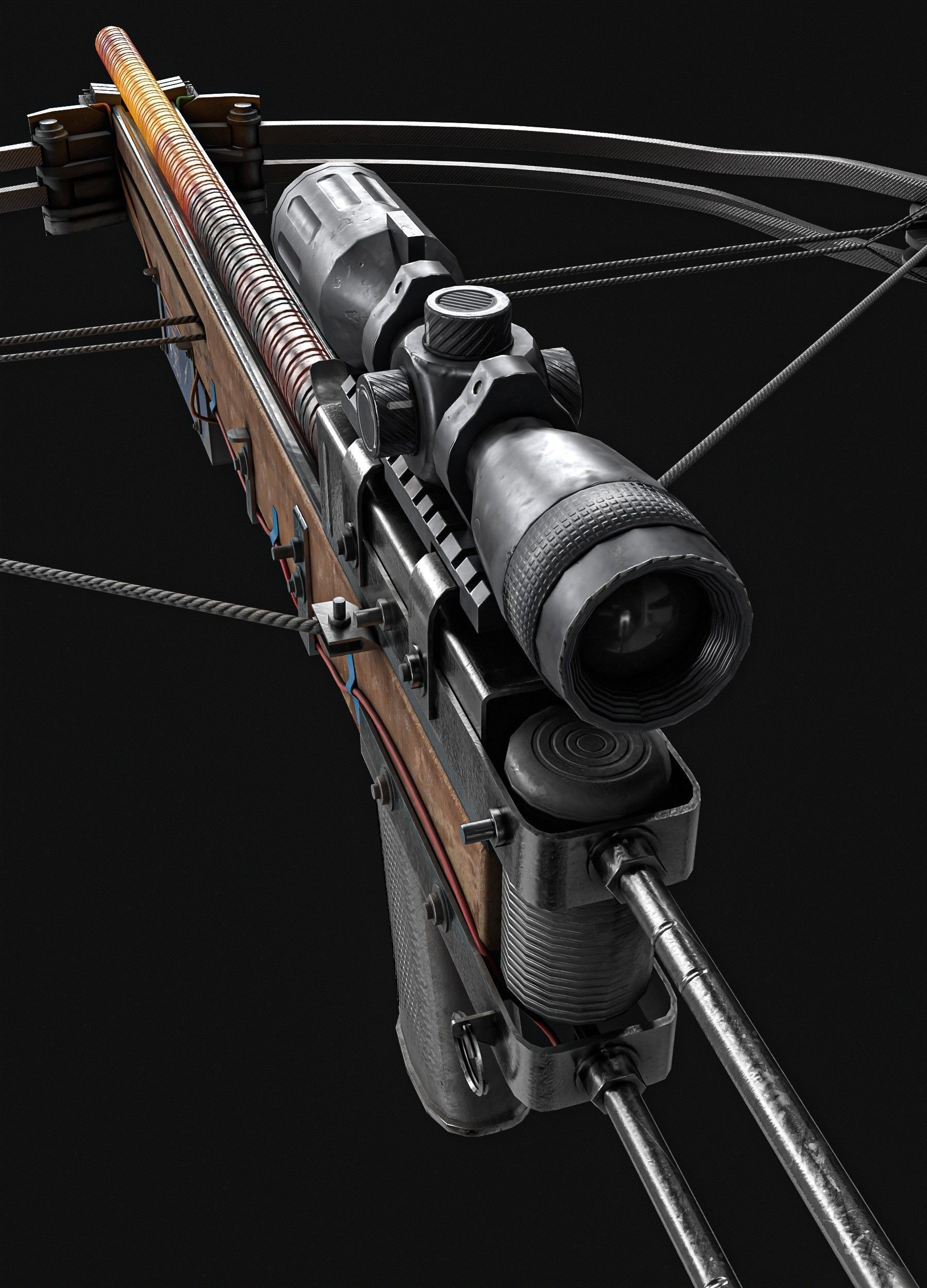 3D model Rebar Crossbow VR / AR / low-poly | CGTrader