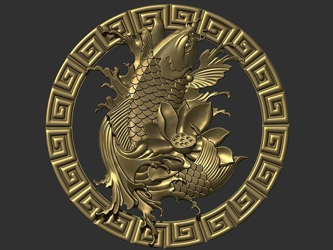 jumping fish 2 3D model 3D printable | CGTrader