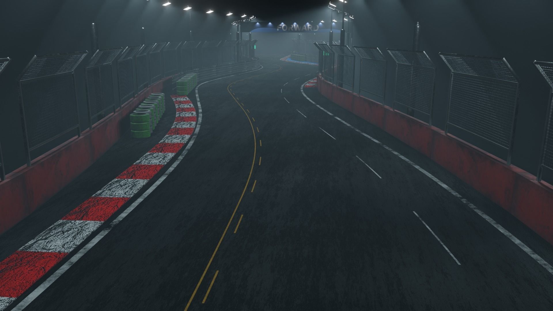 Car Race Track 3D model | CGTrader
