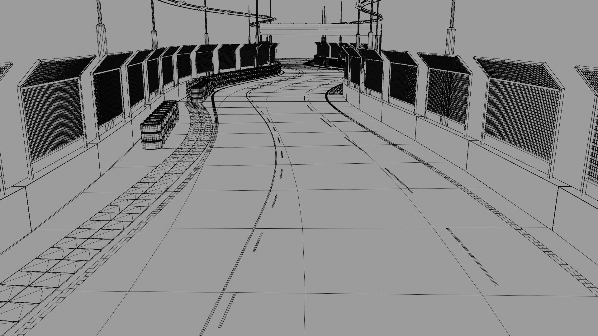 Car Race Track 3D model | CGTrader