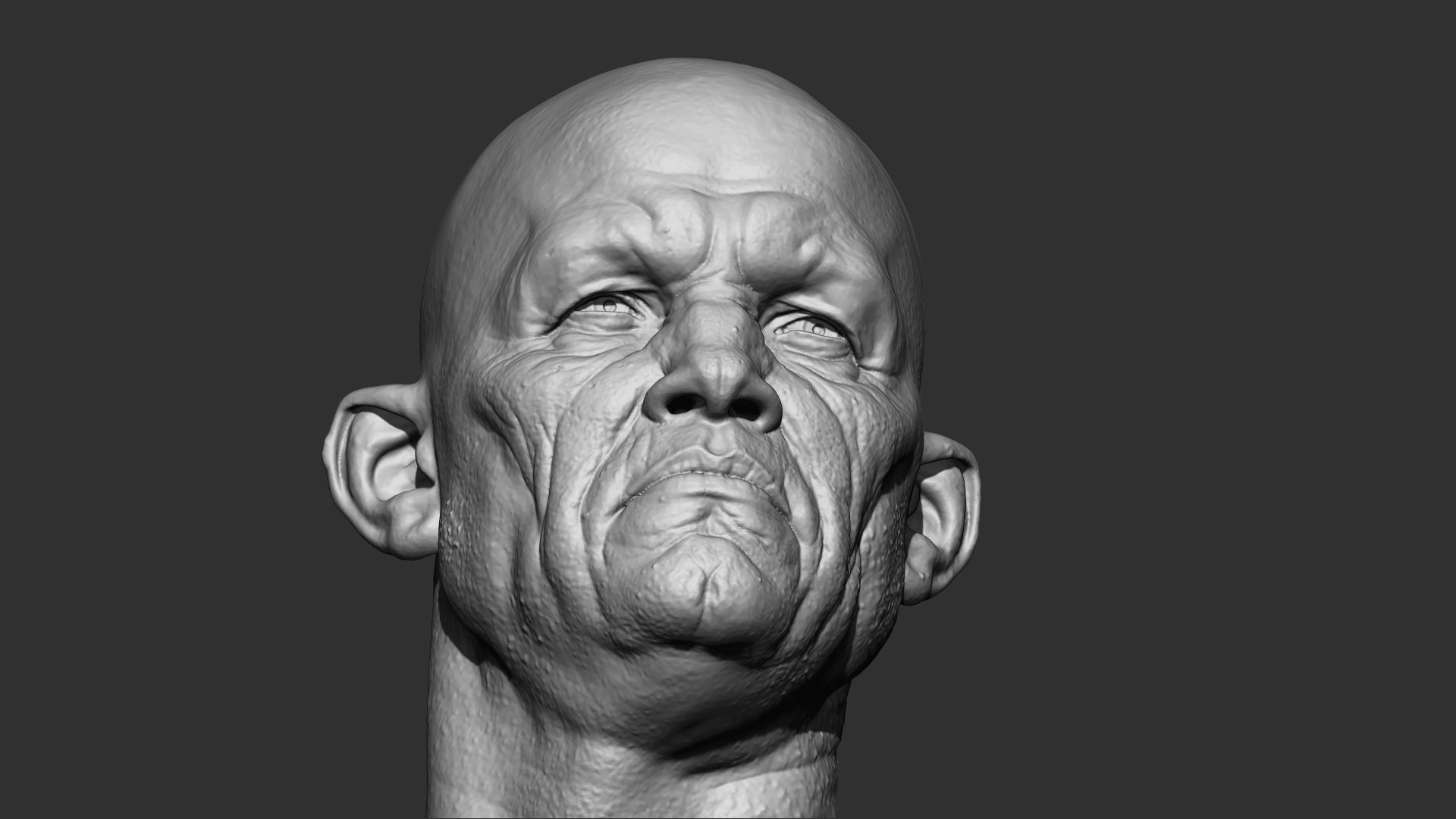 Man face 3dprint 3D model | CGTrader