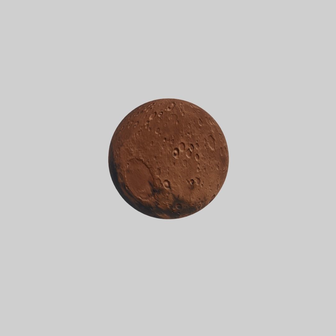 3D model Mars planet VR / AR / low-poly | CGTrader