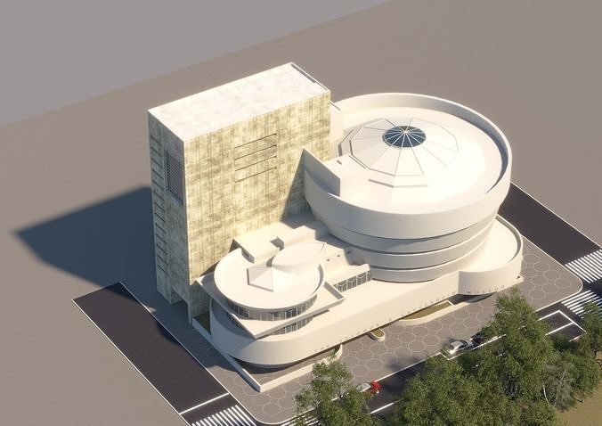 Guggenheim Museum 3D model 3D model | CGTrader