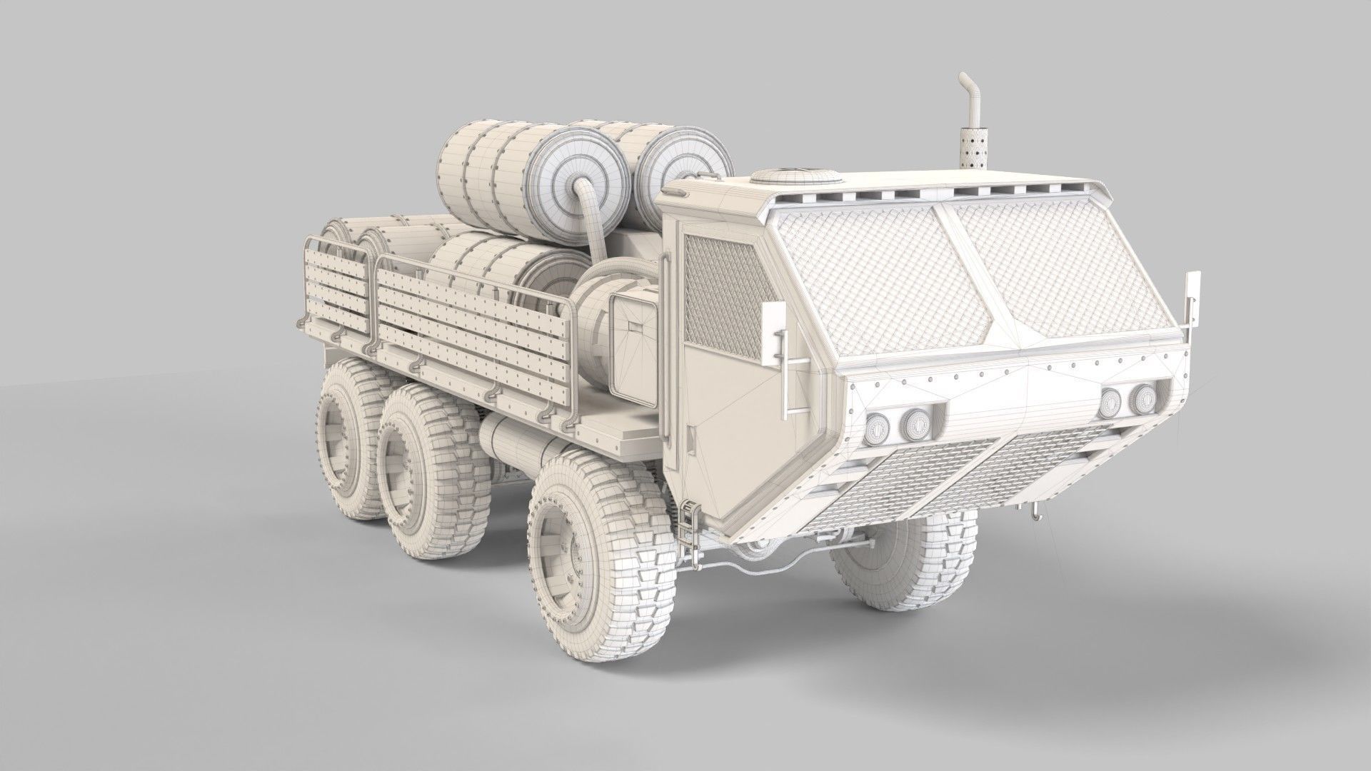 Bomb truck 3D model | CGTrader