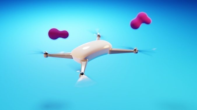 Dron Animation FREE free 3D model animated | CGTrader