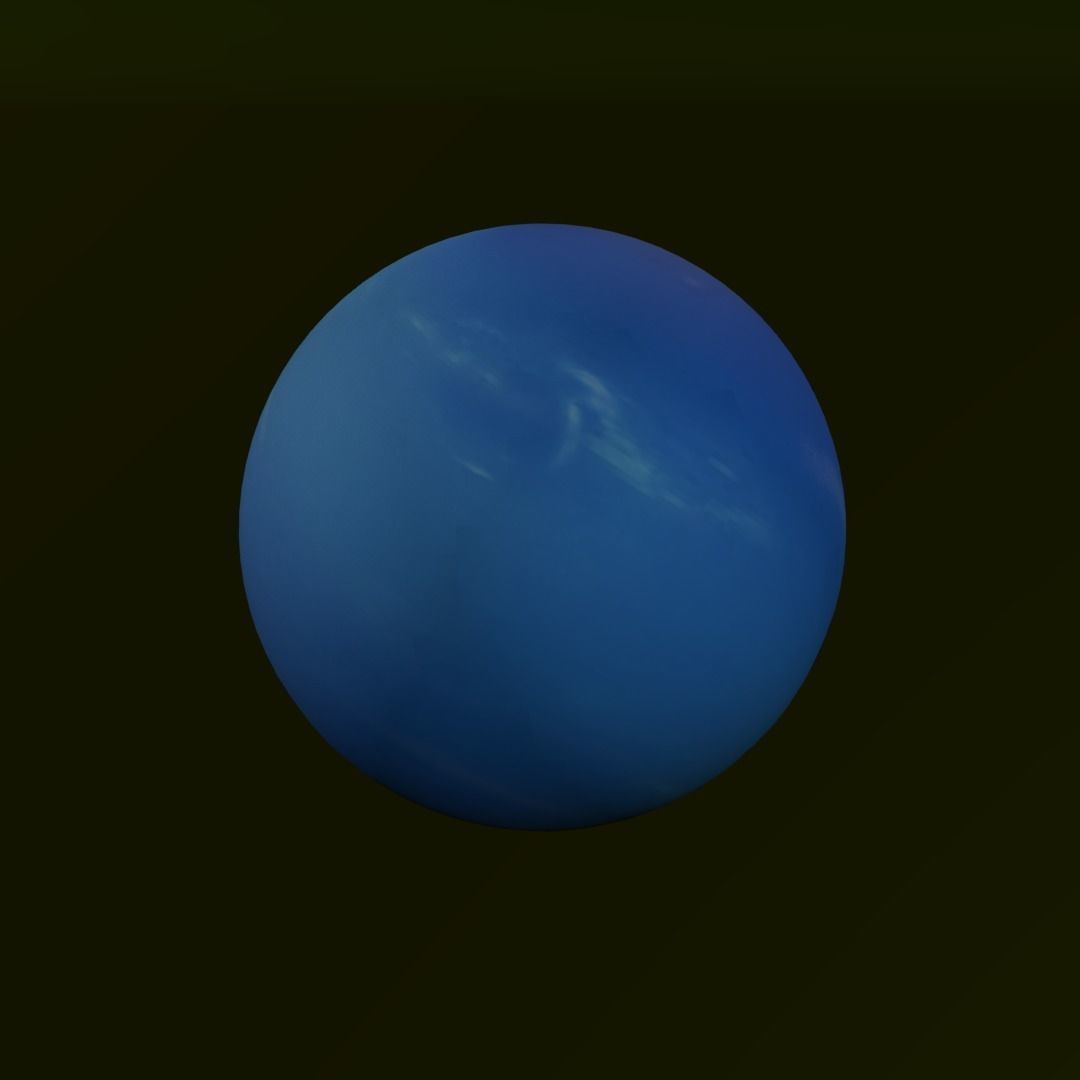 3D model Neptune planet VR / AR / low-poly | CGTrader