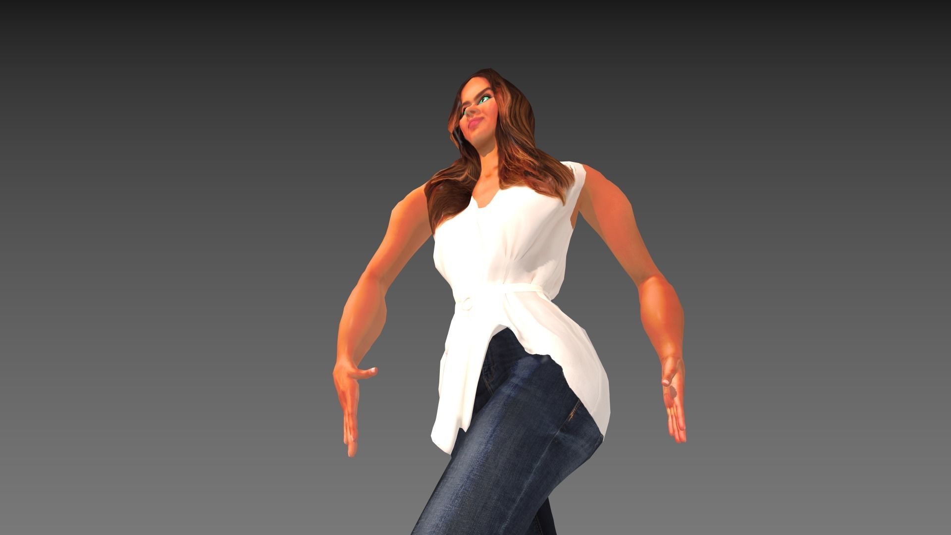 3D model Animated Stepheny VR / AR / low-poly | CGTrader