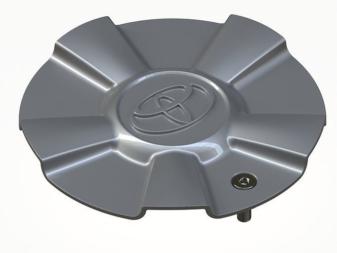 Cap for an alloy wheel 3D model 3D printable | CGTrader