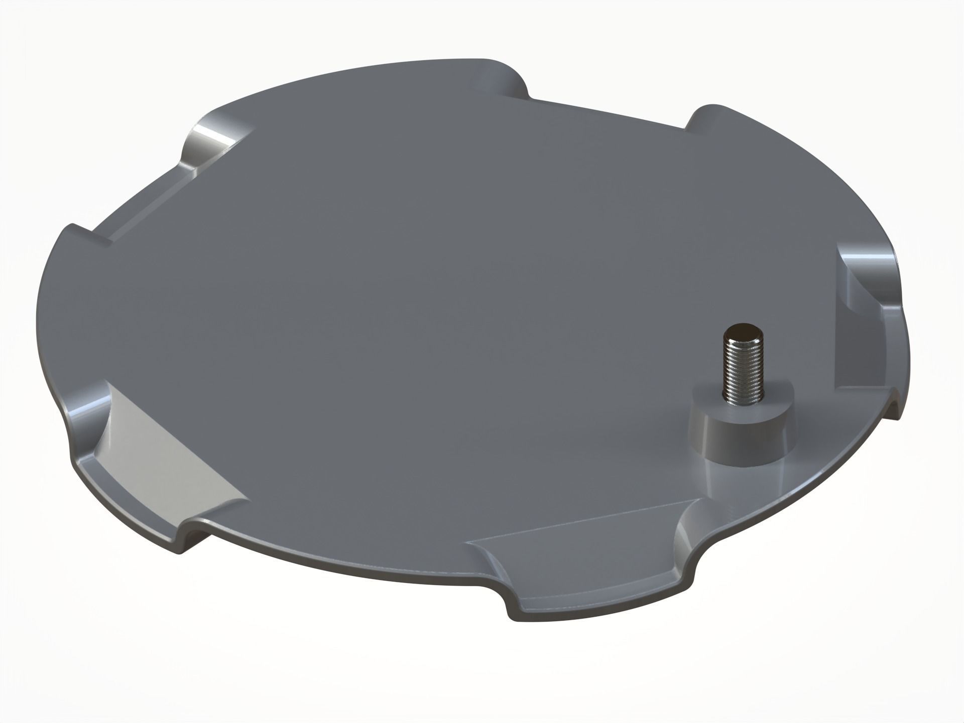 Cap for an alloy wheel 3D model 3D printable | CGTrader