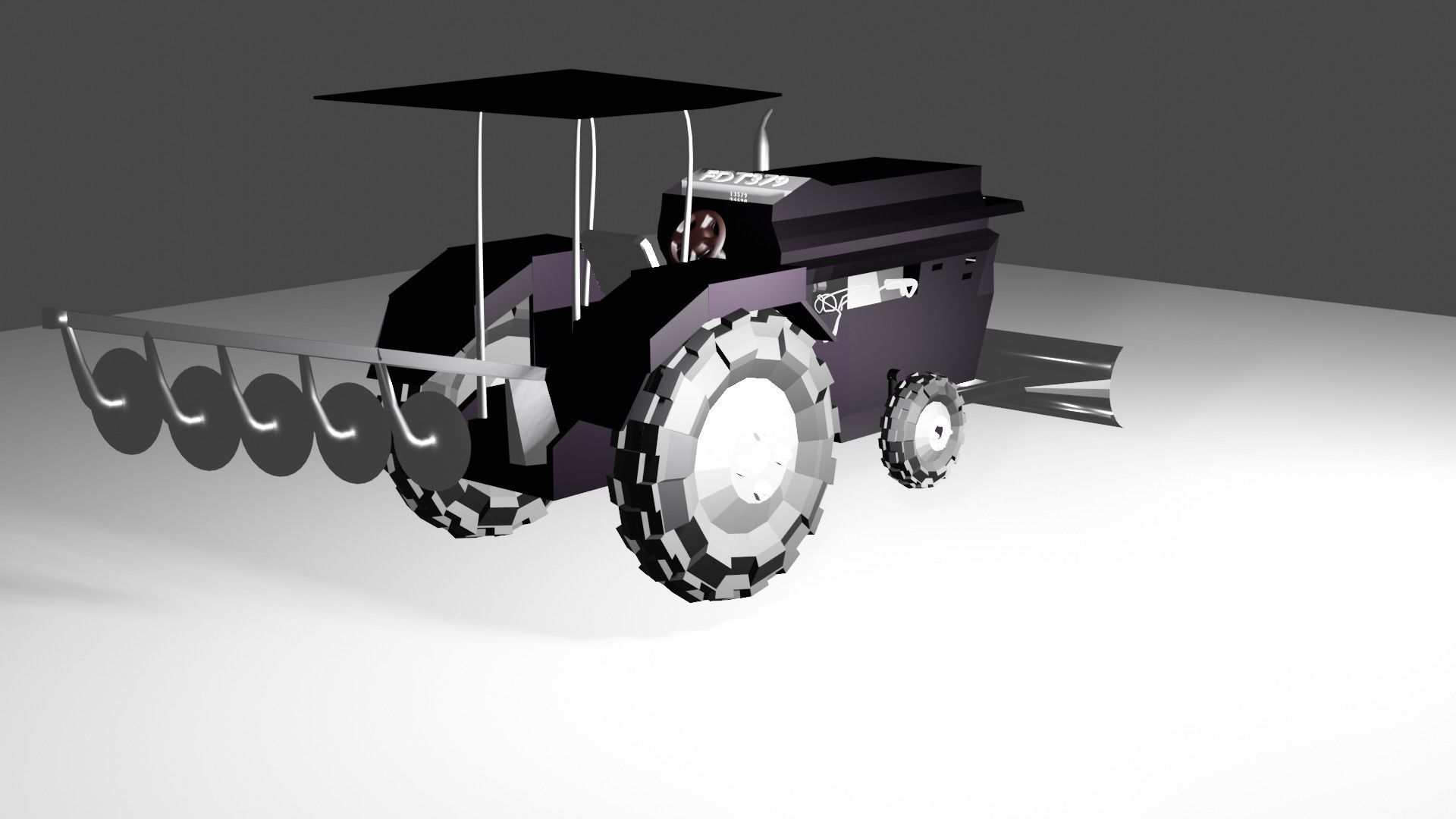 tractor 3D model 3D model | CGTrader