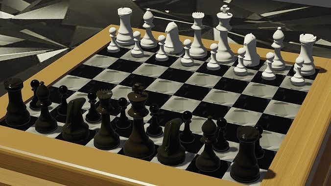 chess 3D model animated | CGTrader