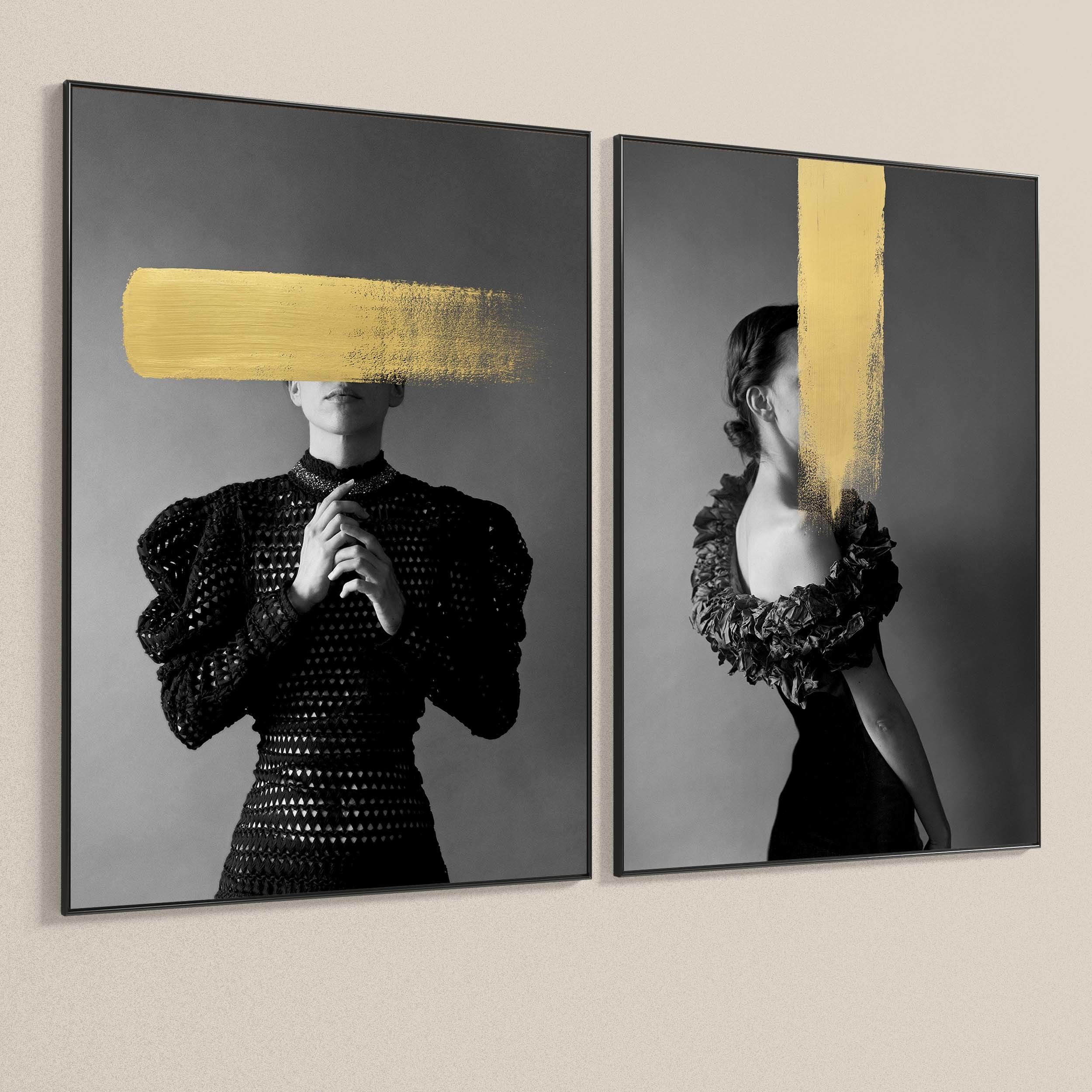 3D model Plaster Two Photo Frame 219 VR / AR / low-poly | CGTrader