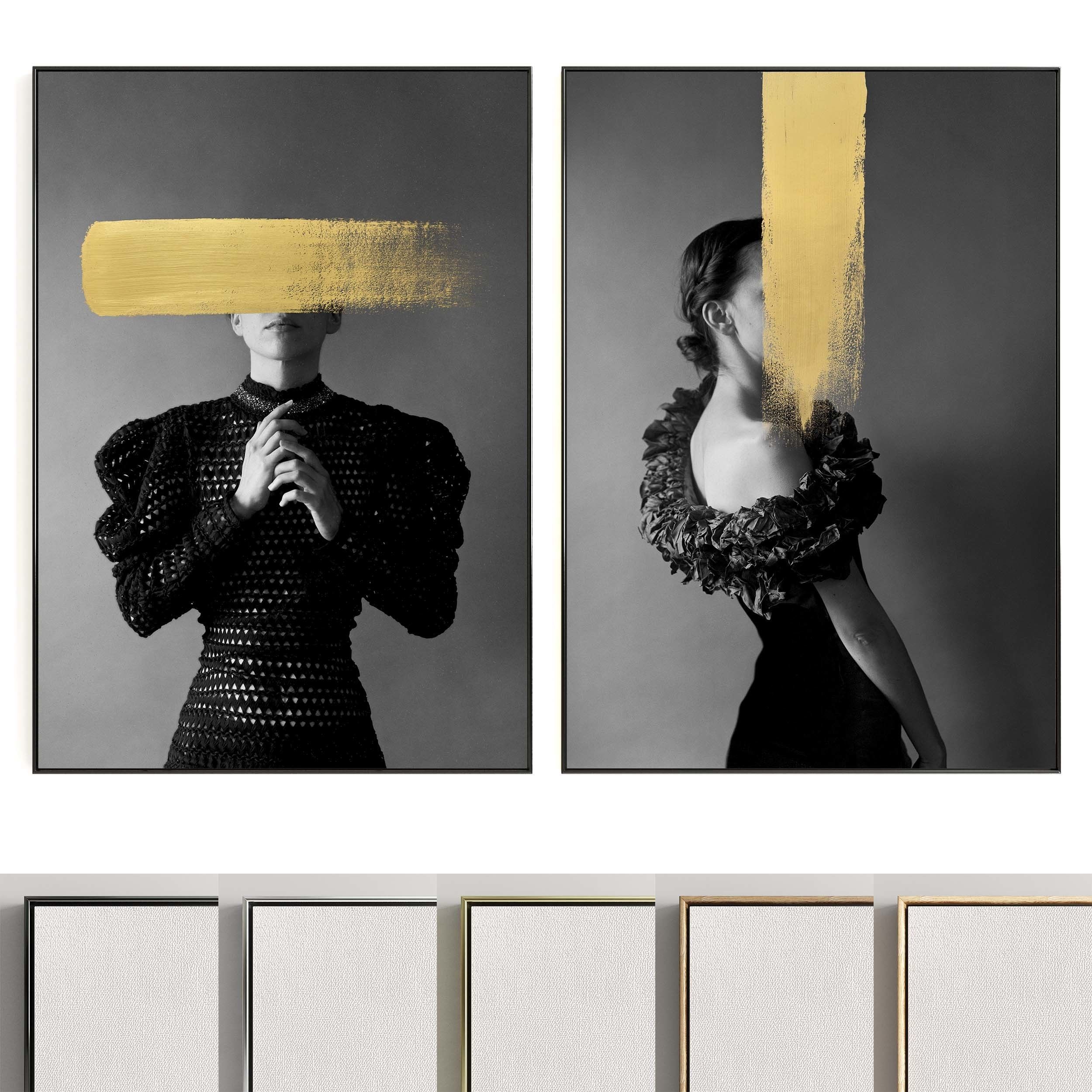 3D model Plaster Two Photo Frame 219 VR / AR / low-poly | CGTrader