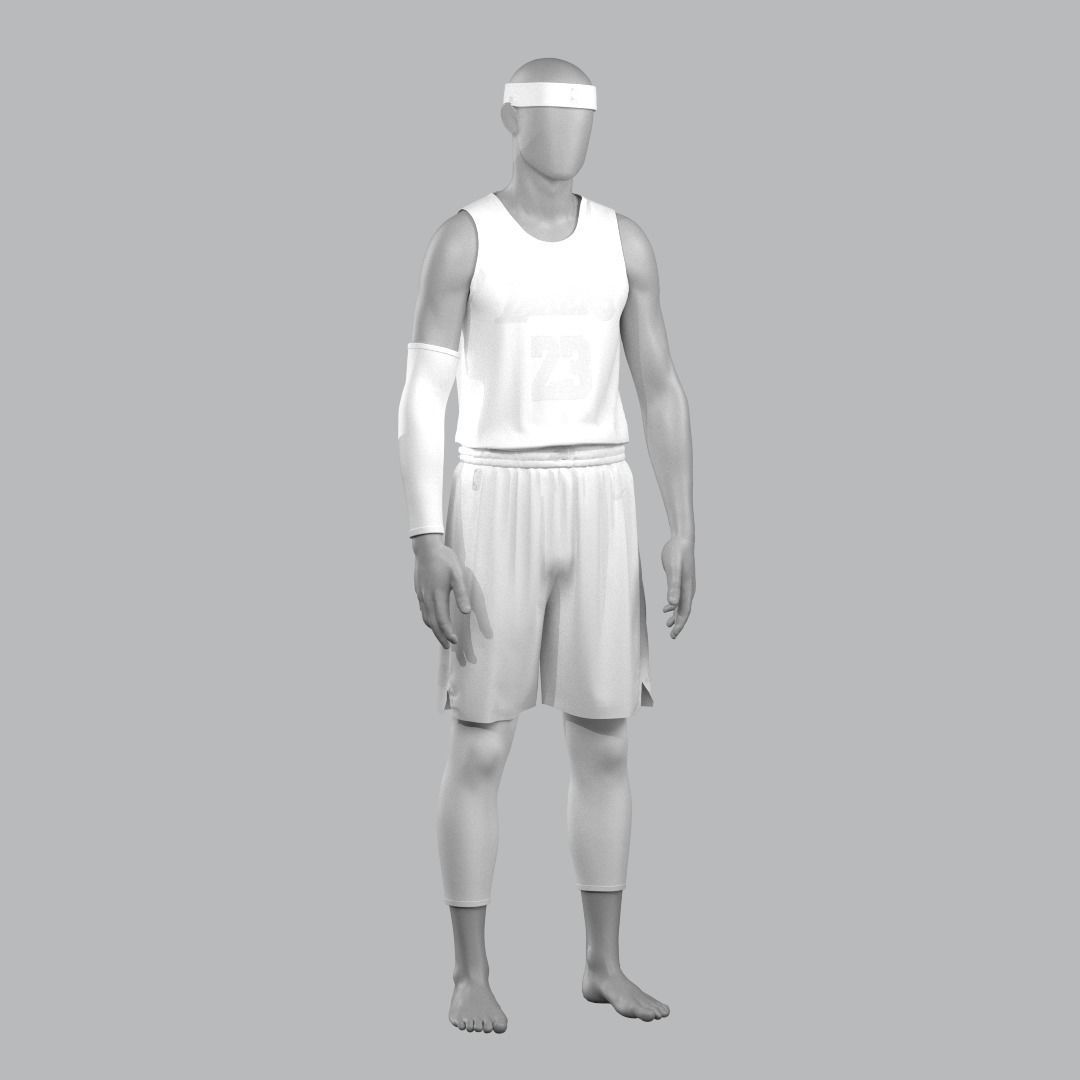 Lakers Basketball Jersey 3D model | CGTrader